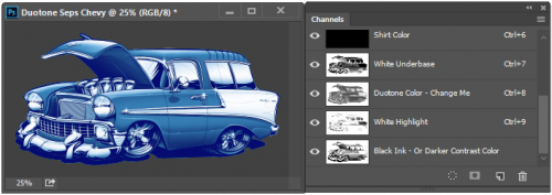 Duotone Color Separation Software - UltraSeps Color Separation Software
